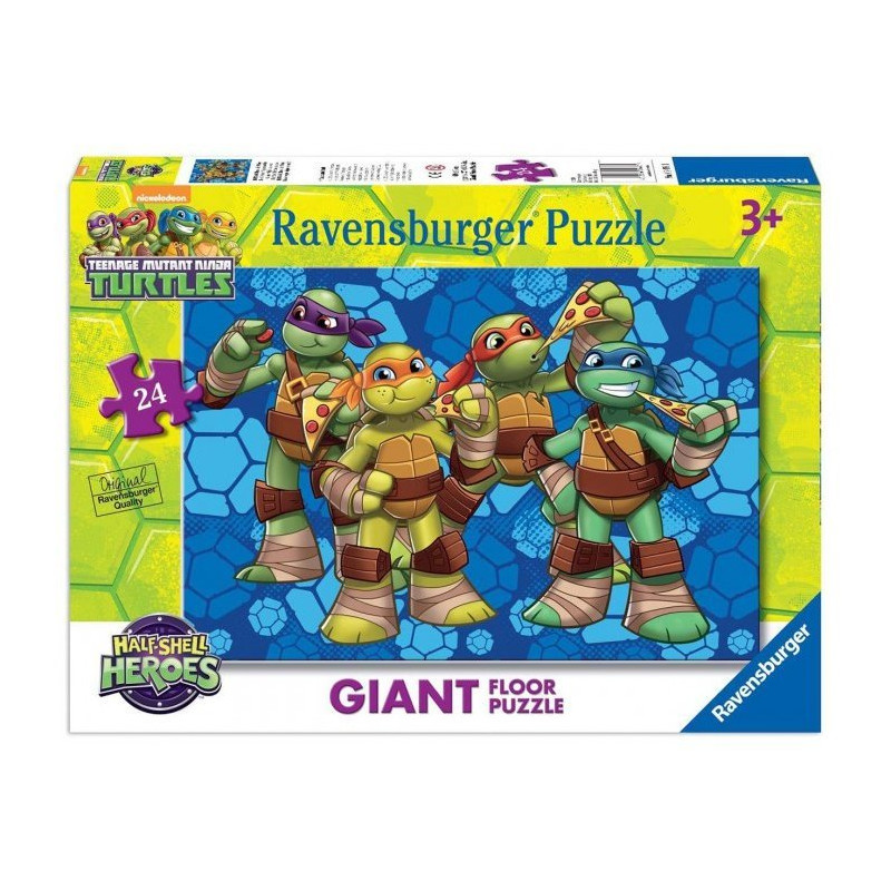 Ravensburger puzzle (slagalice) - Velike podne puzle Nindža kornajče ...