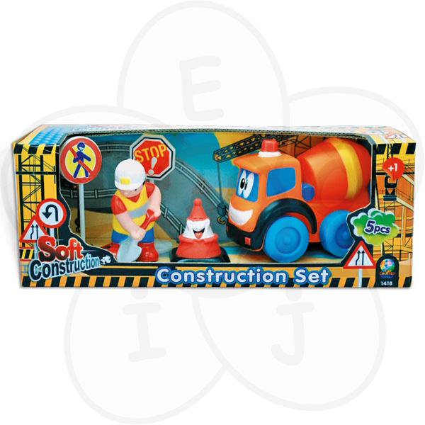 Igračke za bebe Pertini mekani građevinski set | Dečji sajt