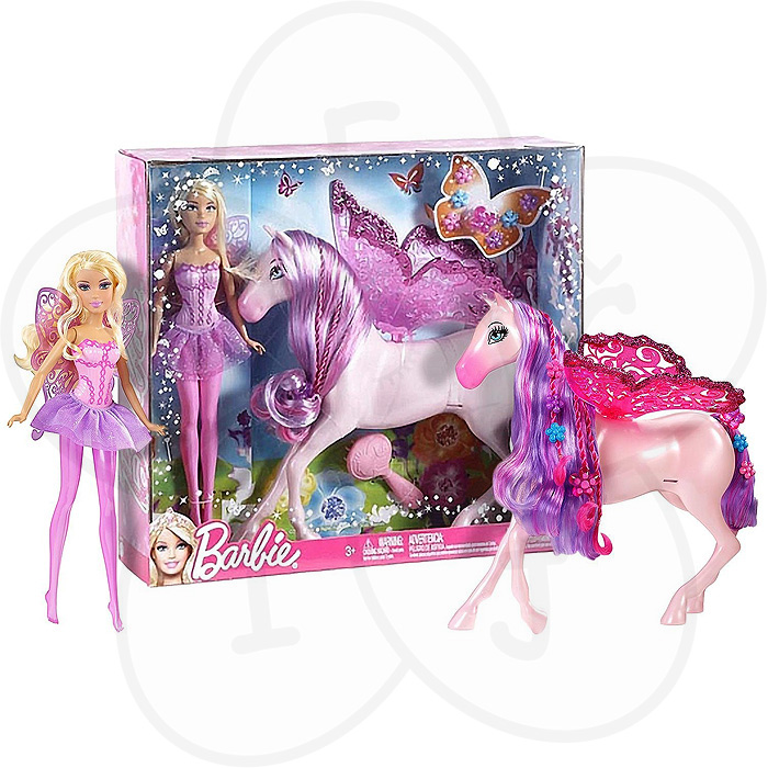 igračka za devojcice barbie vila i jednorog | Dečji sajt