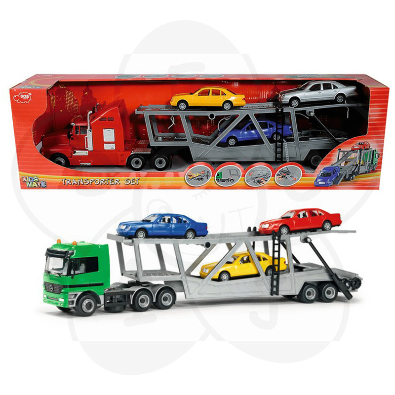 Igračke za dečake, kamion transporter i autići | Dečji sajt