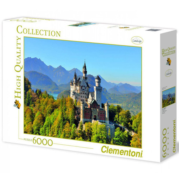 Clementoni Puzzla Neuschwanstein 6000 pcs 36522 | Dečji sajt