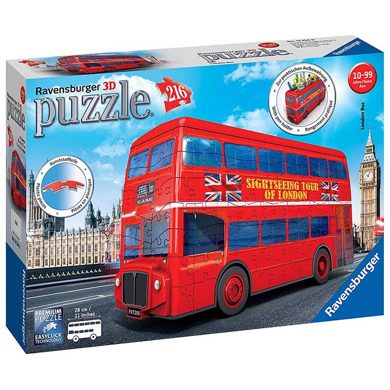 3D puzzle London bus RA12534 | Dečji sajt