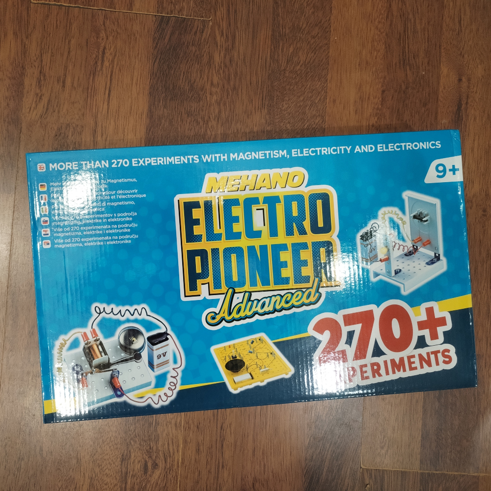 Didaktički eksperimentalni set elektro pionir Mehano E185 | Dečji sajt
