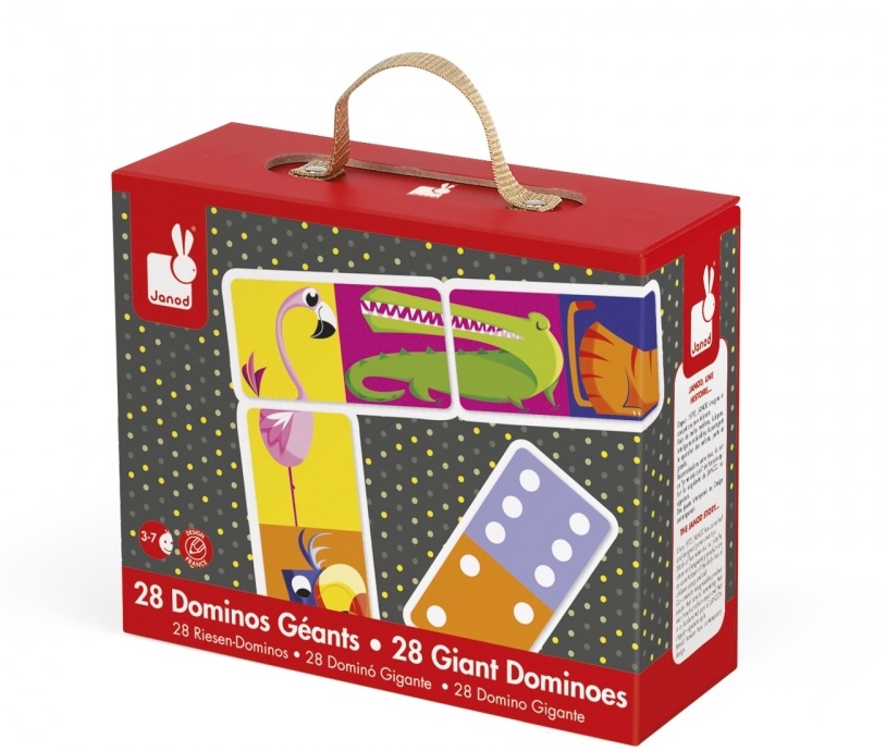 Igra asocijacija domine Džungla J02771 | Dečji sajt