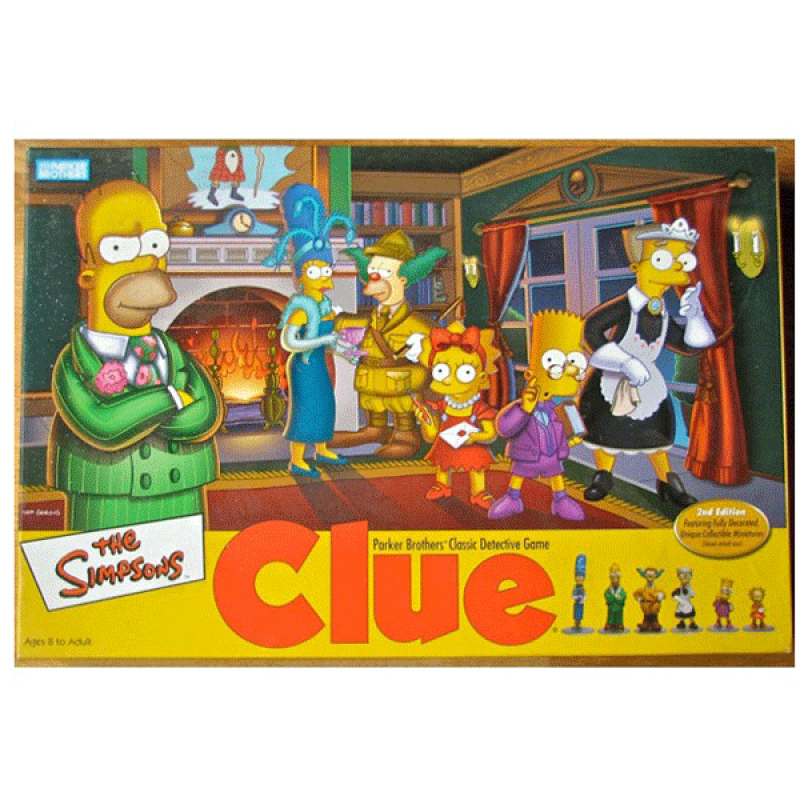 Društvena igra CLUEDO Simpsons | Dečji sajt