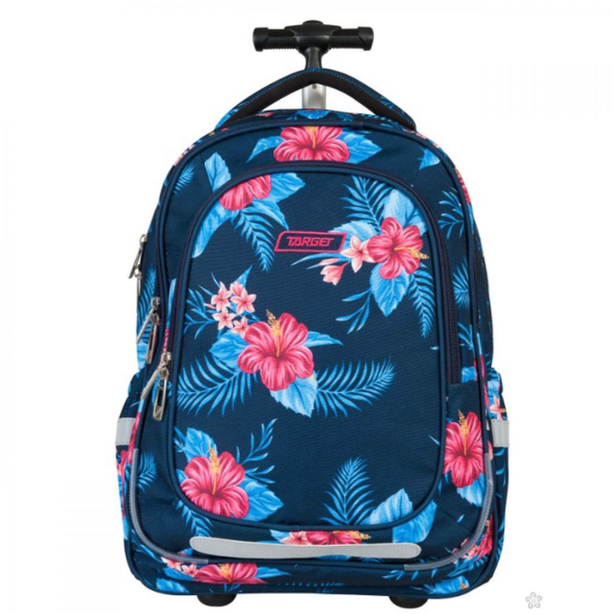 Ranac na točkice Floral Blue 21947 | Dečji sajt