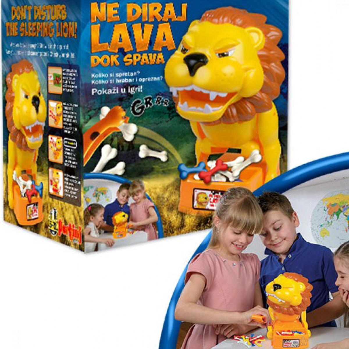 Ne diraj lava dok spava - društvena igra P-0328 | Dečji sajt