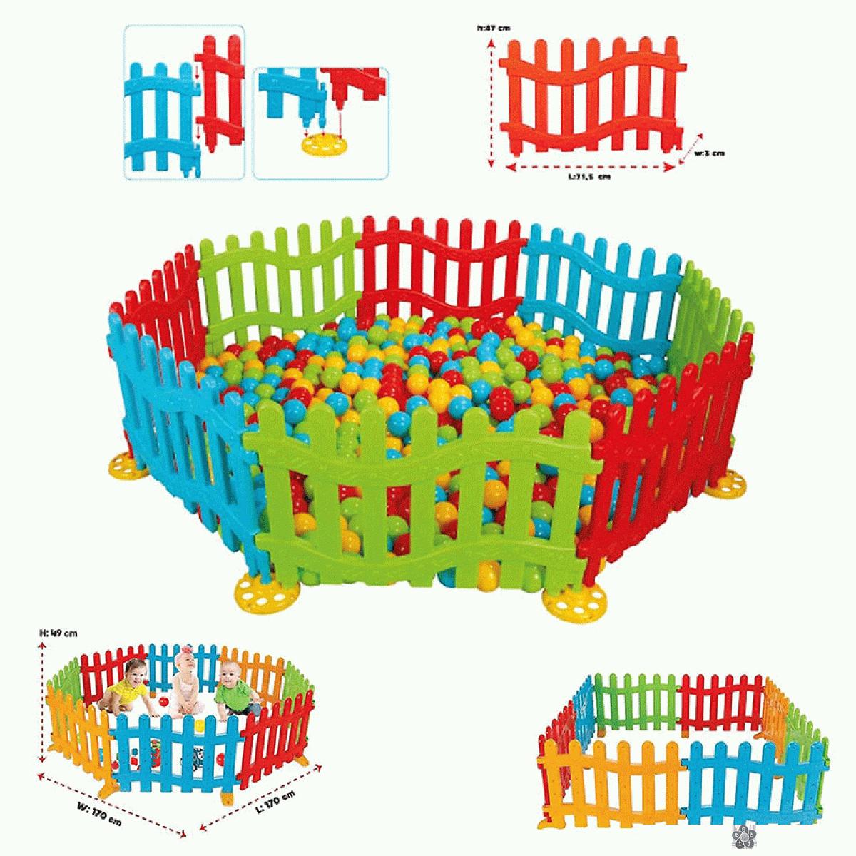 Pilsan ograda za igru 06192 | Dečji sajt