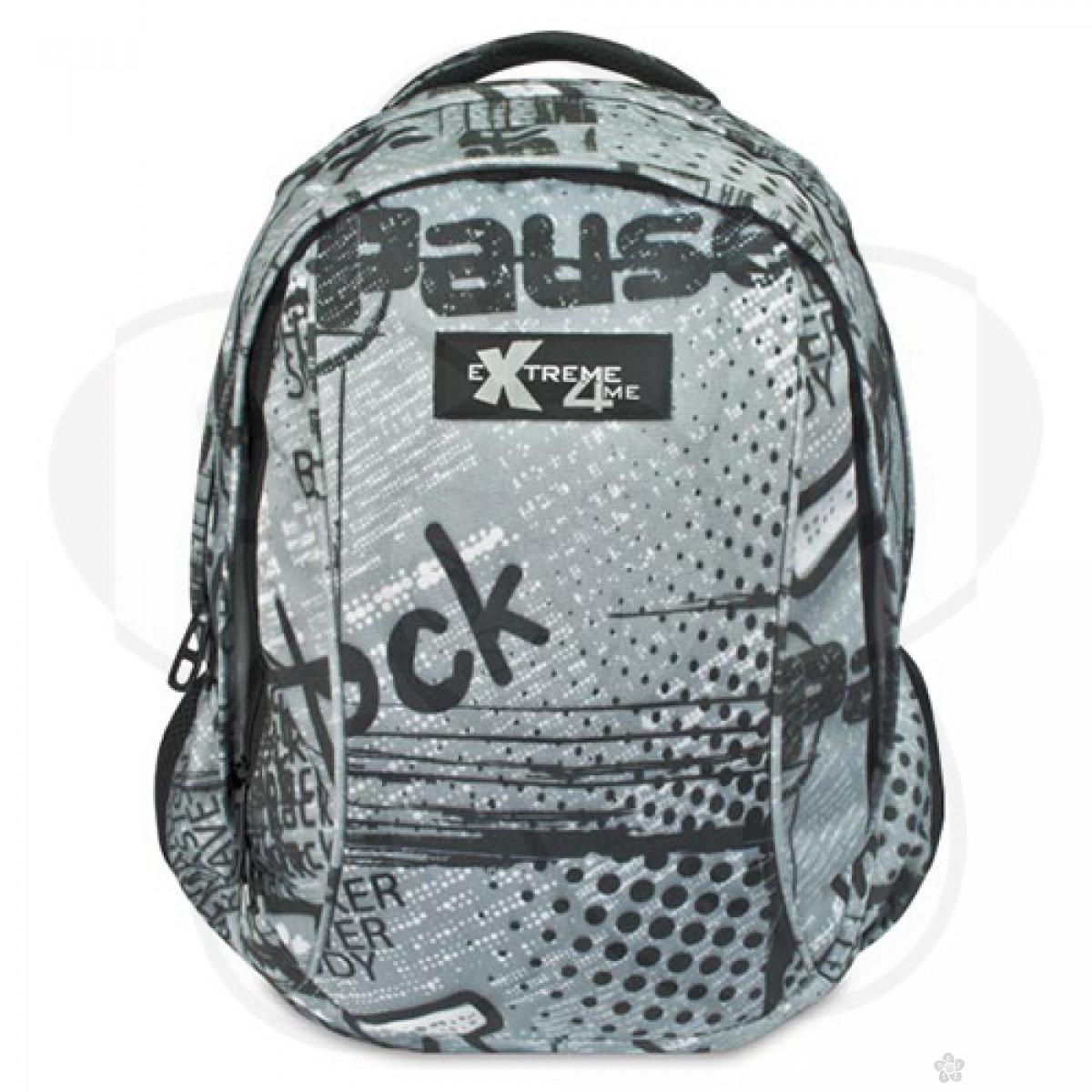 Rančevi za školu - Sivo crni ranac za dečake | Dečji sajt