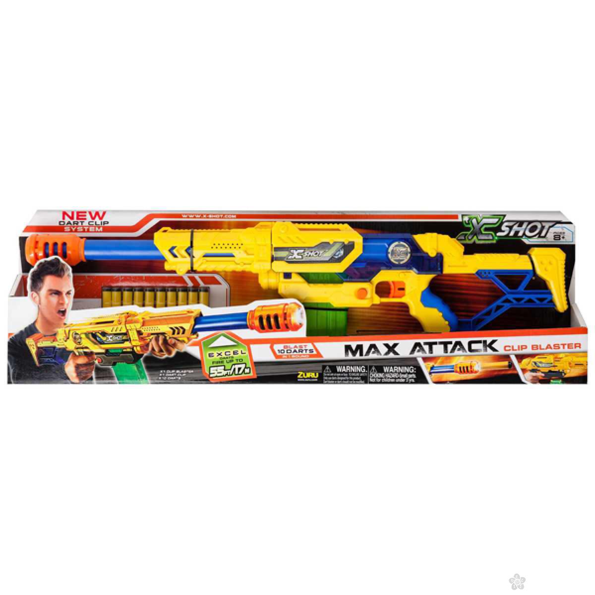 Puška Zuru X-SHOT max attack 011505 | Dečji sajt